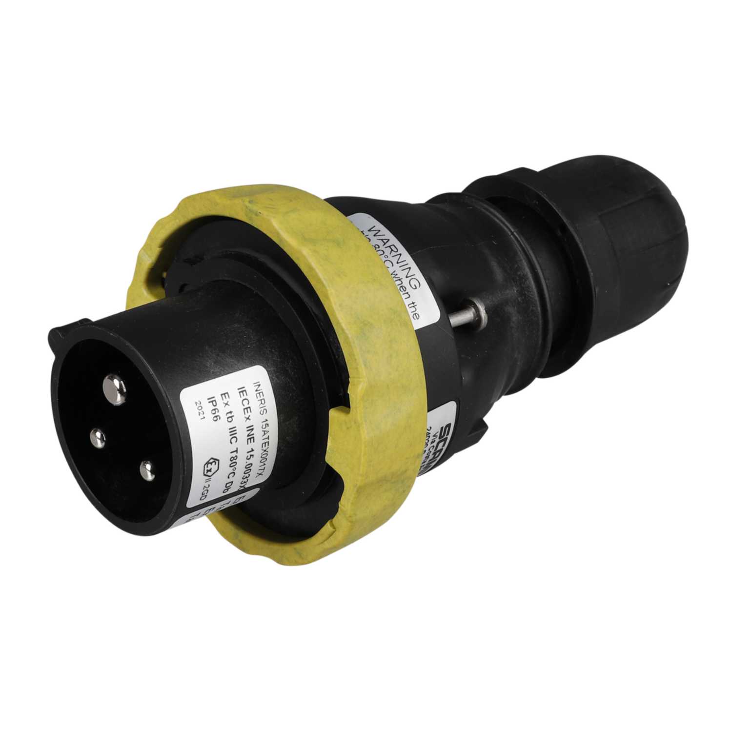 Scame Optima Ex GD 16A 2P+E 110V Plug (219.1630) | CEF