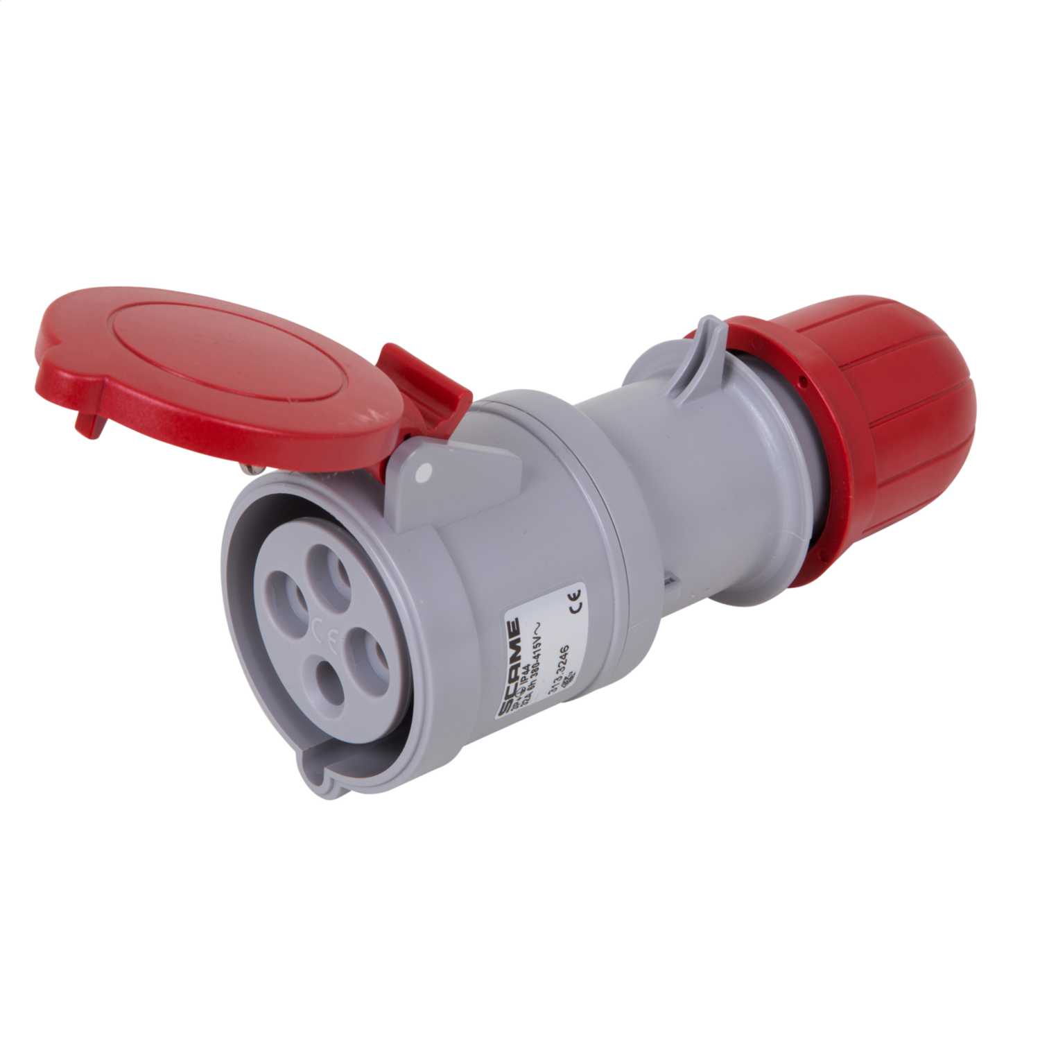 Scame OPTIMA 32A 3P+E 415V Coupler IP44 Red (313.3246) | CEF