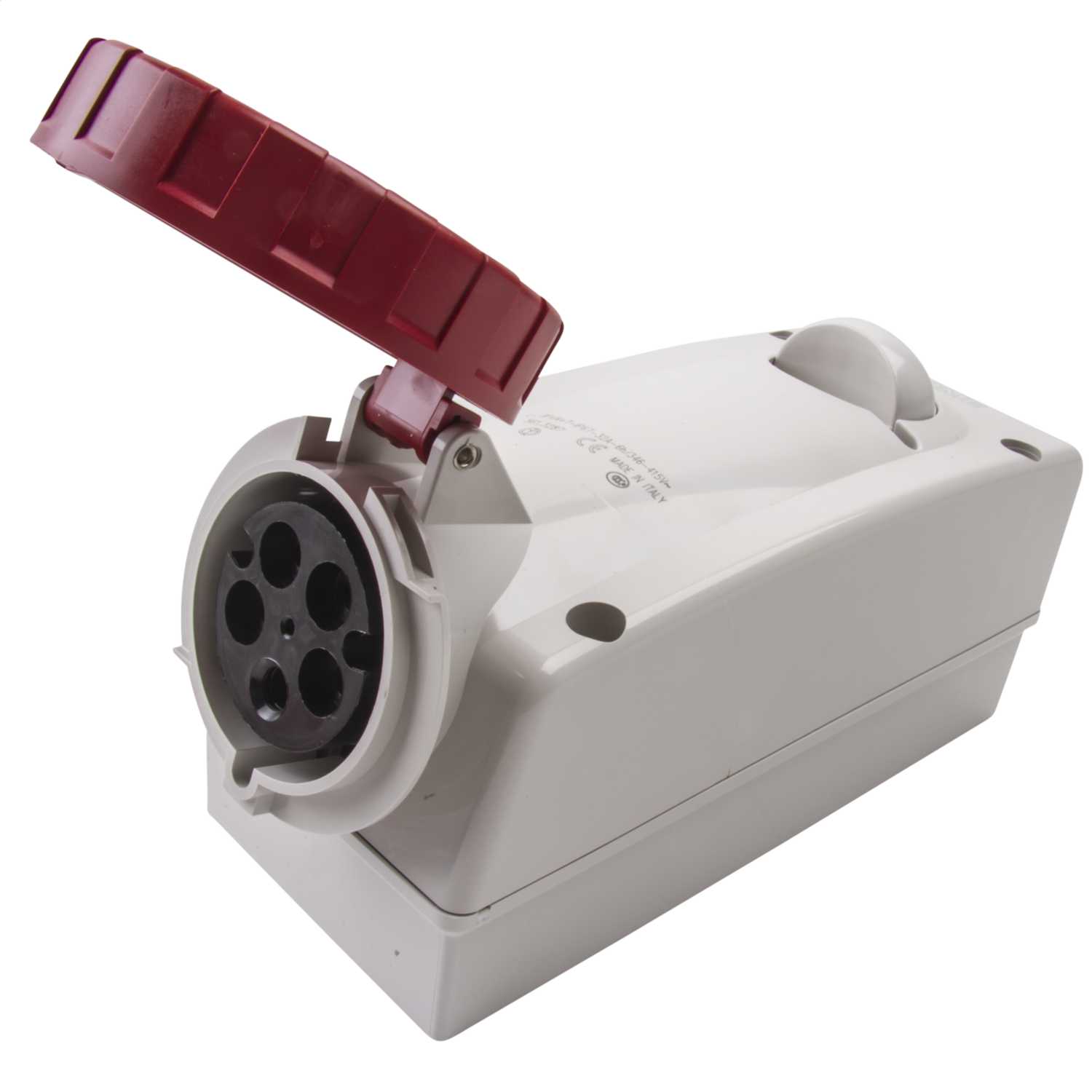 Scame ADVANCE 2 32A 3P+N+E 415V Interlocked Socket IP67 (561.3287) | CEF