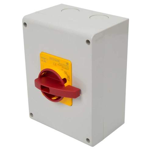 Scame 100A 3 Pole Rotary Isolator Switch IP65 (590.EM10003) | CEF