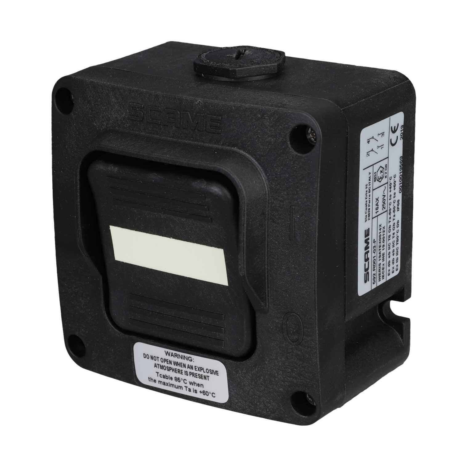 Scame 16A Double Pole Ex Switch (592.R001-03-P) | CEF