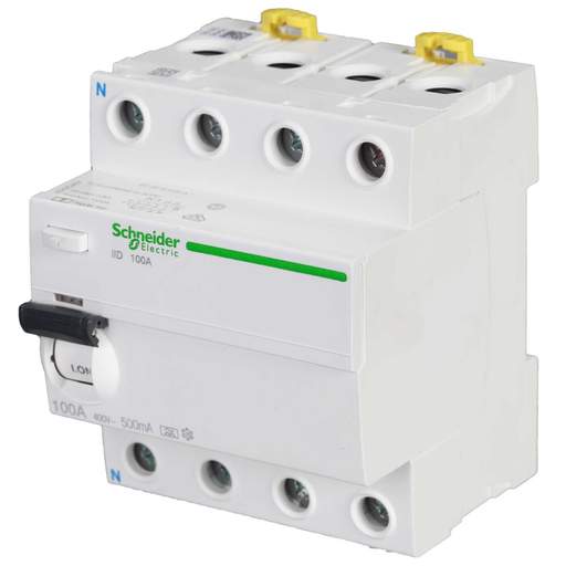 Schneider Acti9 100A 4 Pole 500mA Type A RCD (A9R26491) | CEF
