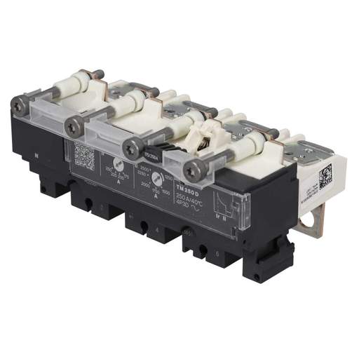 Schneider Merlin TM250D 250A Four Pole Trip Unit for Compact NSX 250 ...