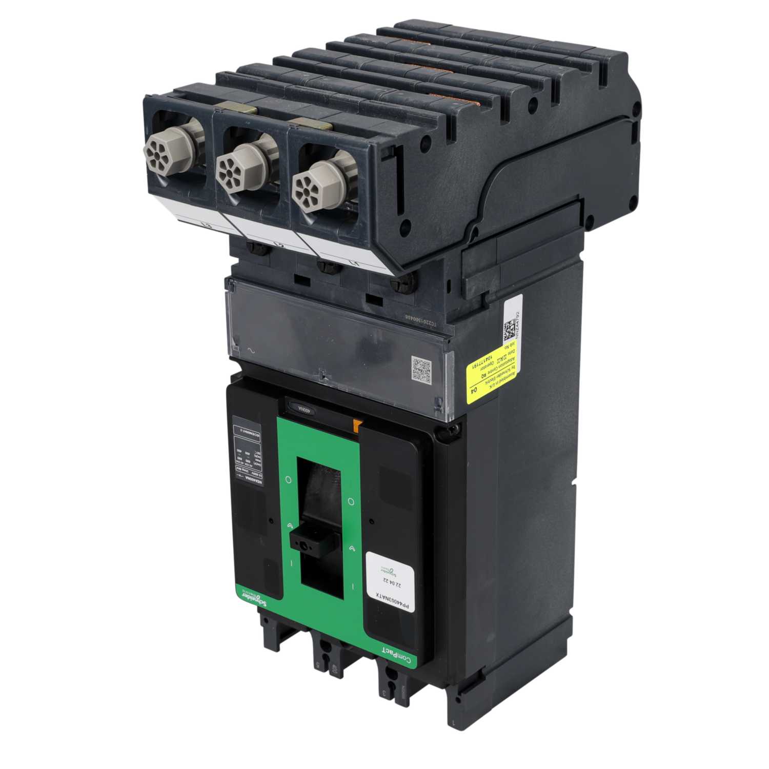 Schneider Merlin Powerpact4 400A TP Switch Disconnector Top Entry ...