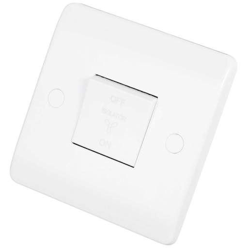 Scolmore Click Mode 10A Triple Pole Fan Isolator Switch White (CMA020 ...