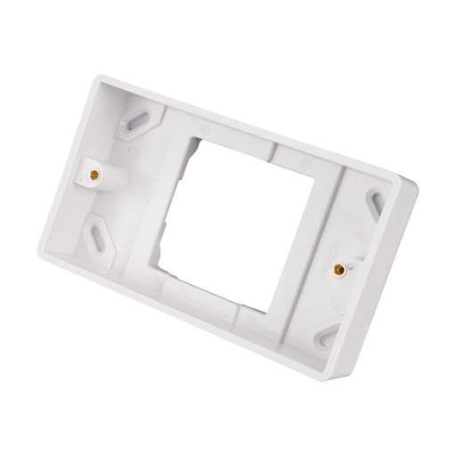 Scolmore Click Mode 1 to 2 Gang Converter Back Box 25mm White (CMA092 ...