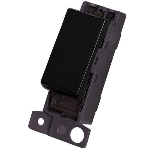 Scolmore Click Mini Grid 10A Intermediate Switch Module Black (MD028BK ...