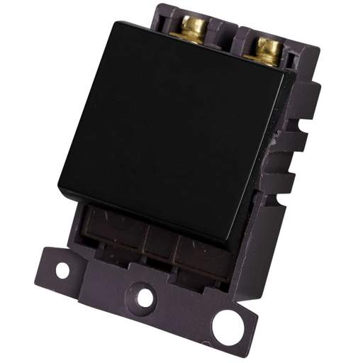 Scolmore Click Mini Grid 32A Double Pole Switch Module Black (MD032BK ...
