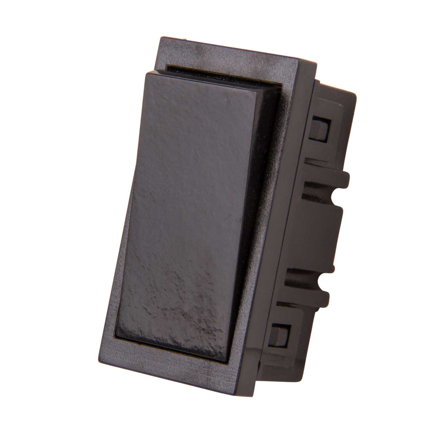 Scolmore Click New Media 20A Double Pole Euro Module Switch Black ...