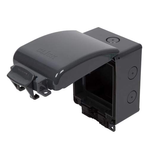 Scolmore IP66 Weatherproof Single 1 Gang Switch Enclosure (OA501AG) | CEF