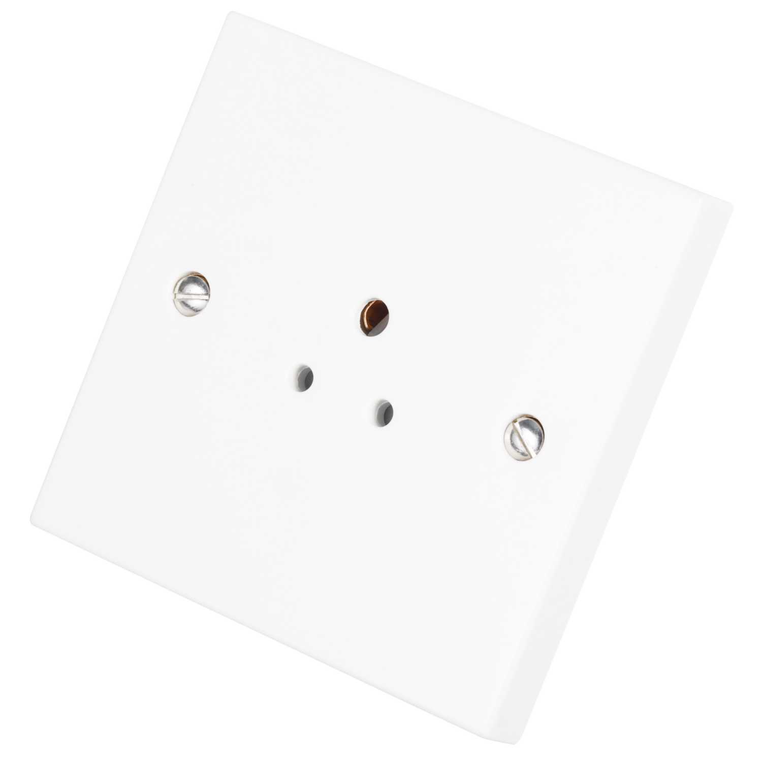 Scolmore Click Polar 2A 1 Gang Unswitched Socket White (PRW039) | CEF