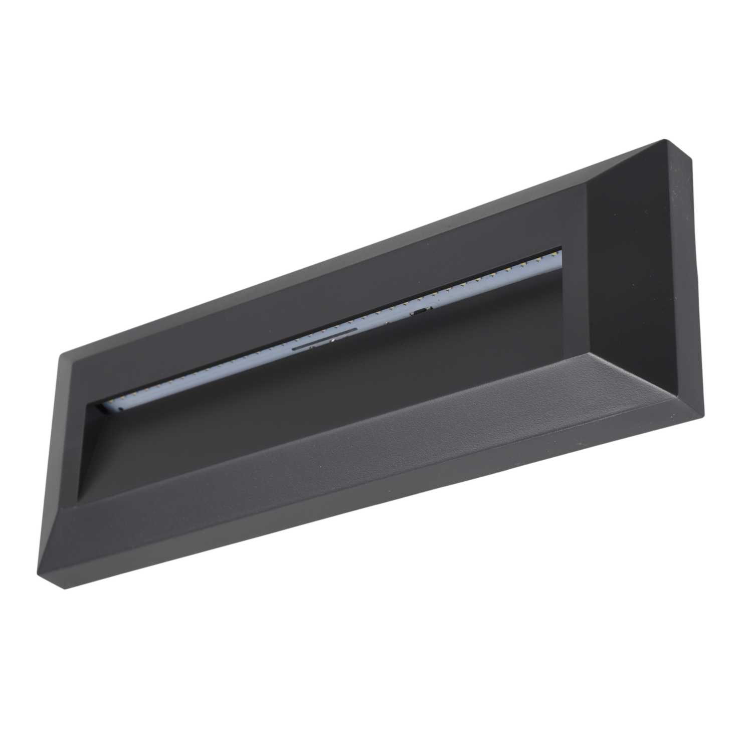 Searchlight Ankle 1.7W LED Outdoor Recessed Slot Light Dark Grey 4000K ...