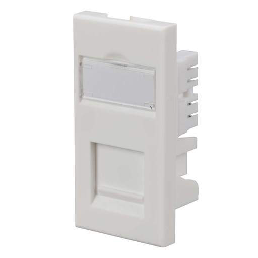 Securi-Flex CAT6 Unshielded RJ45 Euro Module (SFX/ACC-C6-MOD-UTP-WHT-1 ...