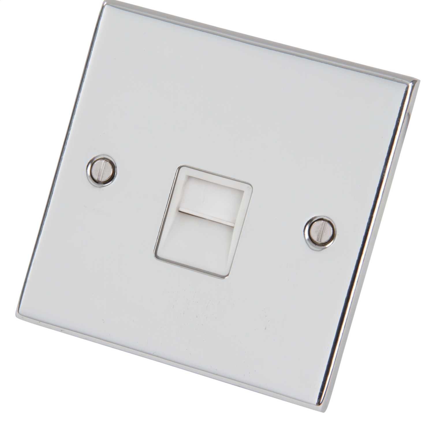 LGA Selectric 5M 1 Gang Secondary Telephone Socket White Insert ...