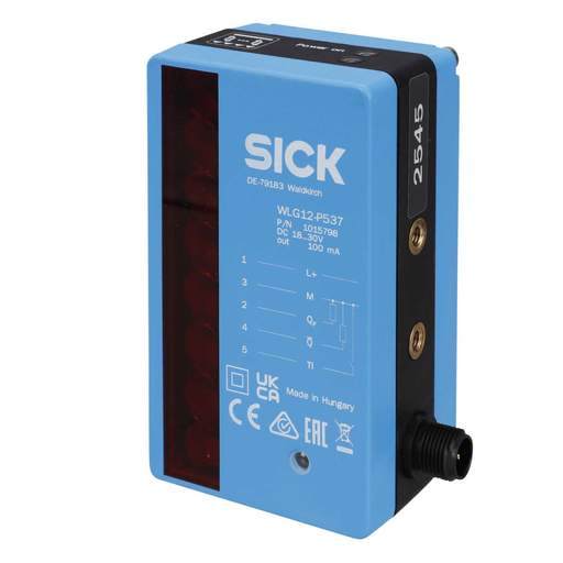 Sick WLG12-P537 6mm - 12.5mm Detection Photoelectric Retro-Reflective ...