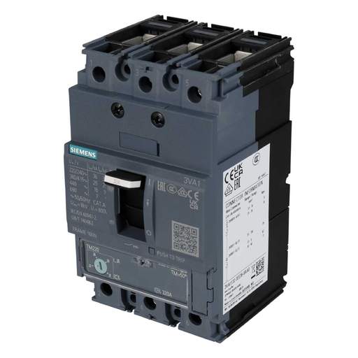 Siemens 32A Triple Pole 25kA MCCB (3VA1132-3EE36-0AA0) | CEF