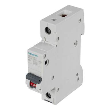 Siemens 6A Single Pole 10kA C Curve MCB (5SL4106-7MB) | CEF
