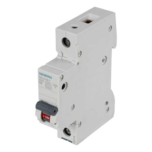 Siemens 6A Single Pole 10kA C Curve MCB (5SL4106-7MB) | CEF