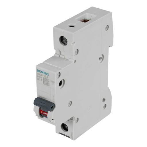 Siemens 16A Single Pole 10kA B Curve MCB (5SL4116-6MB) | CEF