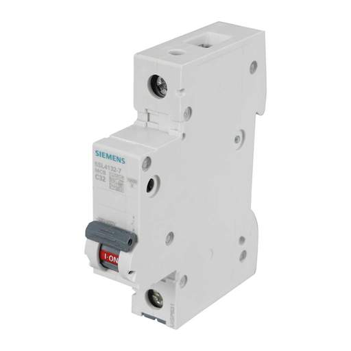 Siemens 32A Single Pole 10kA C Curve MCB (5SL4132-7MB) | CEF