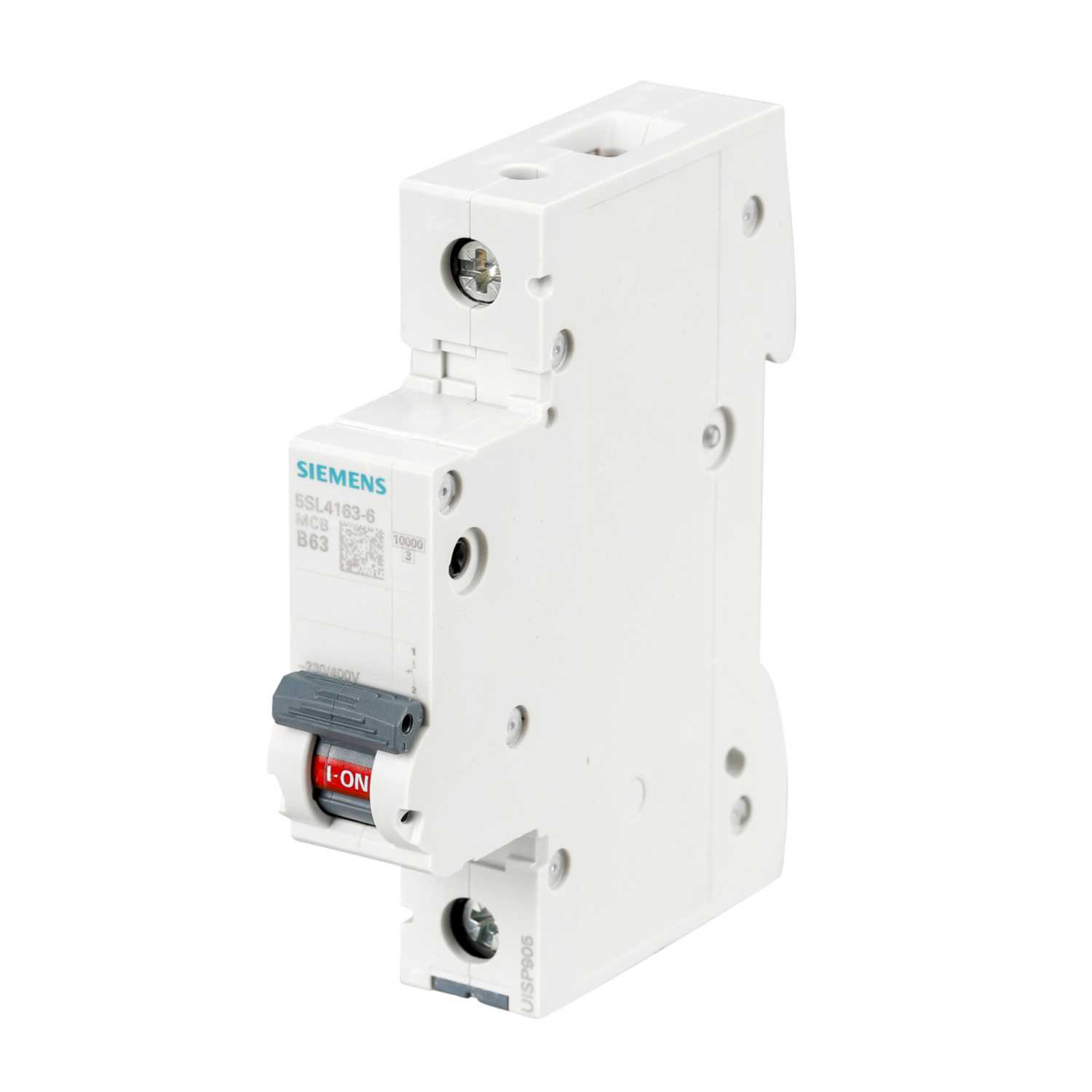 Siemens 63A Single Pole 10kA B Curve MCB (5SL4163-6MB) | CEF