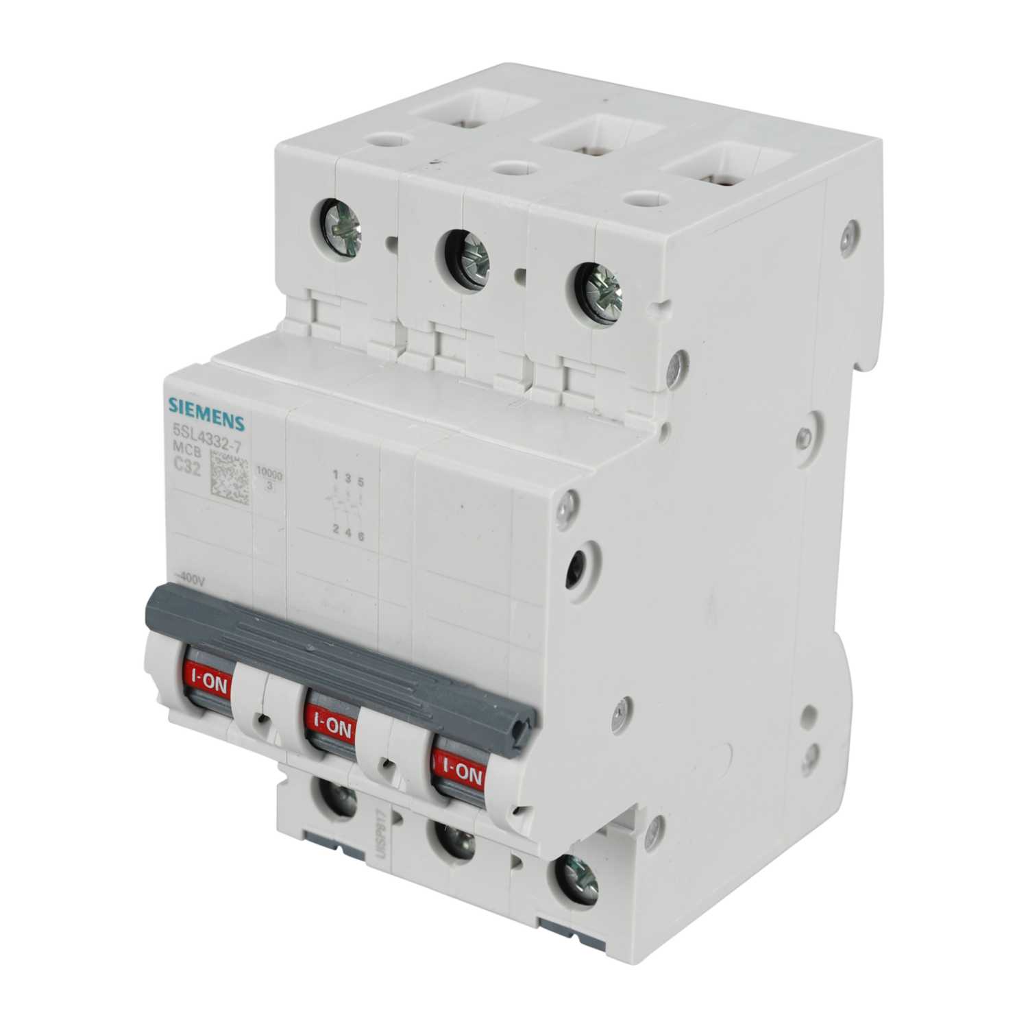 Siemens 32A Triple Pole 10kA C Curve MCB (5SL4332-7MB) | CEF