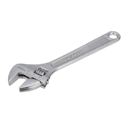 Silverline 200mm Adjustable Wrench 22mm Jaw (WR20) | CEF