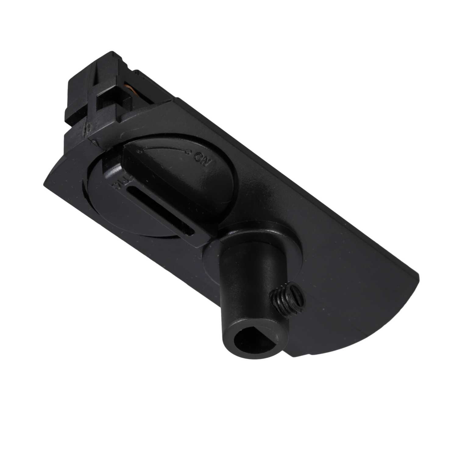 SLV Lighting Pendant Adapter for 1 Circuit Track Black (143120) | CEF