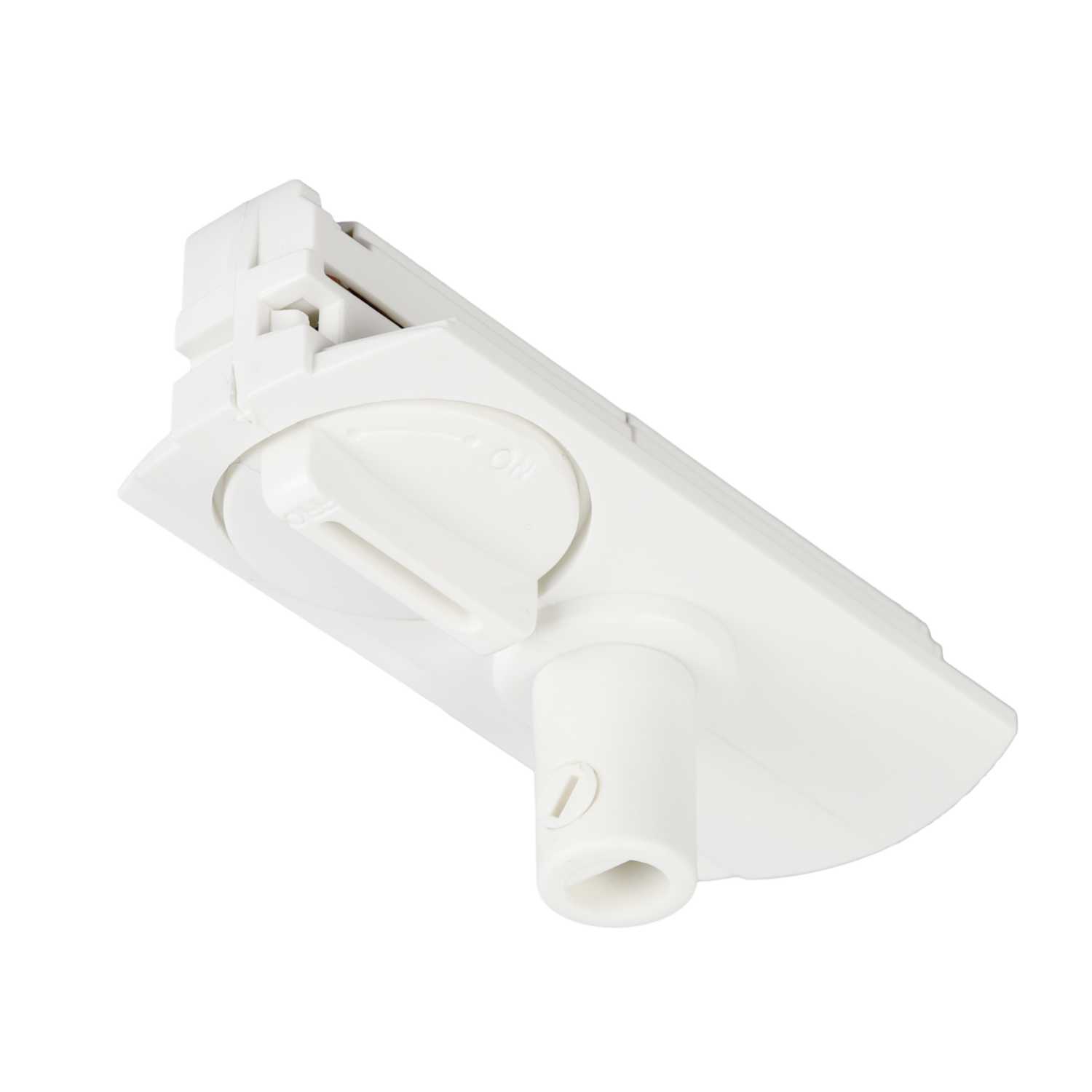 SLV Lighting Pendant Adapter for 1 Circuit Track White (143121) | CEF