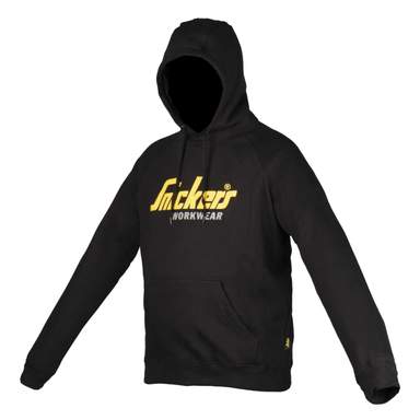 Snickers Medium Classic Logo Hoodie Black (28990400005) | CEF