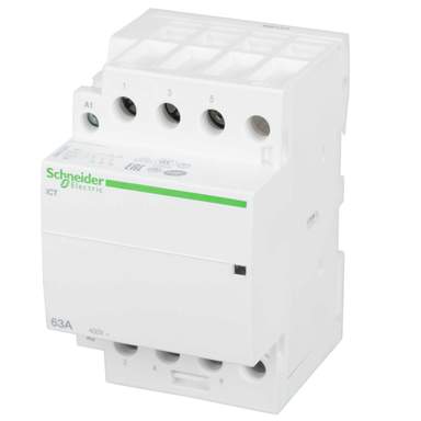Schneider Acti9 63A 230V 3 Pole 3 NO Contactor (A9C20863) | CEF