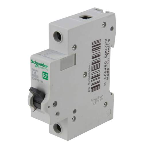 Schneider Easy9 32A Single Pole 6kA B Curve MCB (EZ9F16132) | CEF