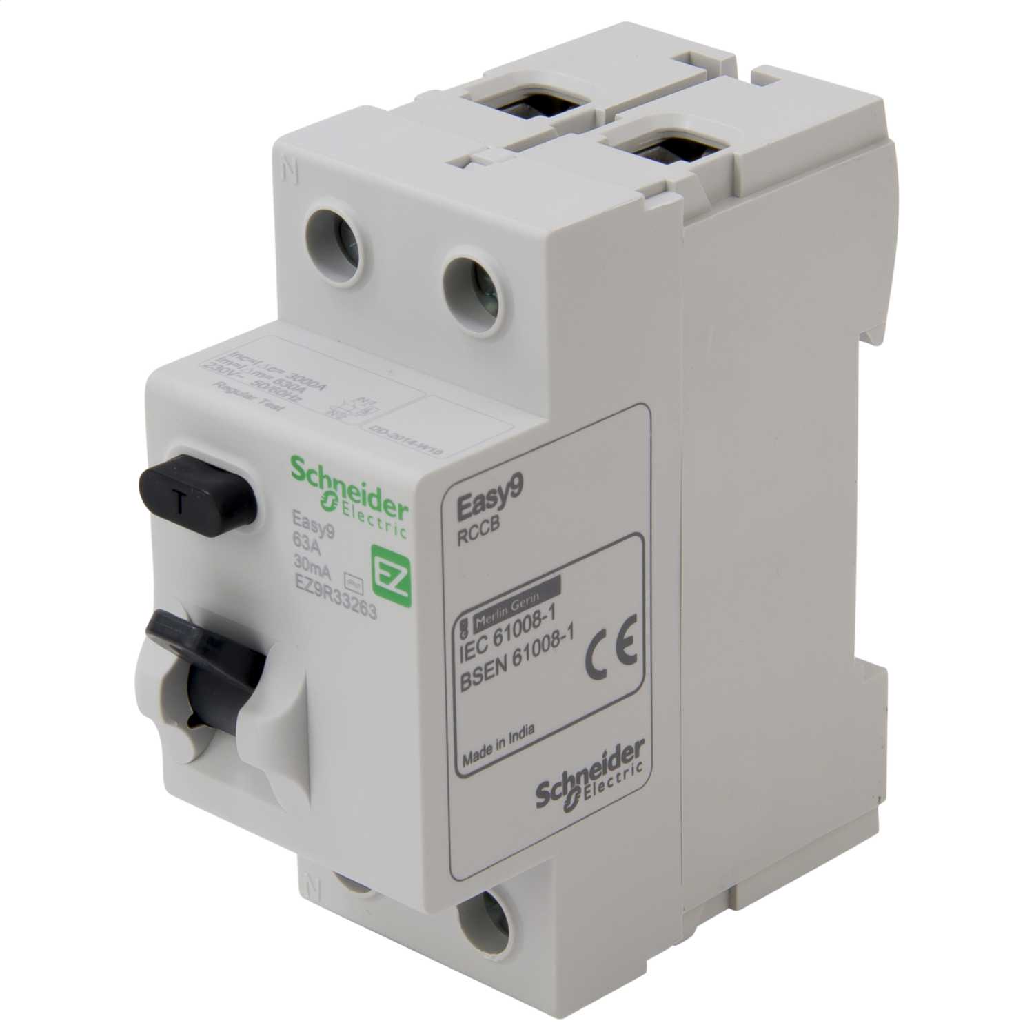 Schneider Easy9 63A 2 Pole 30mA Type AC RCD (EZ9R33263) | CEF