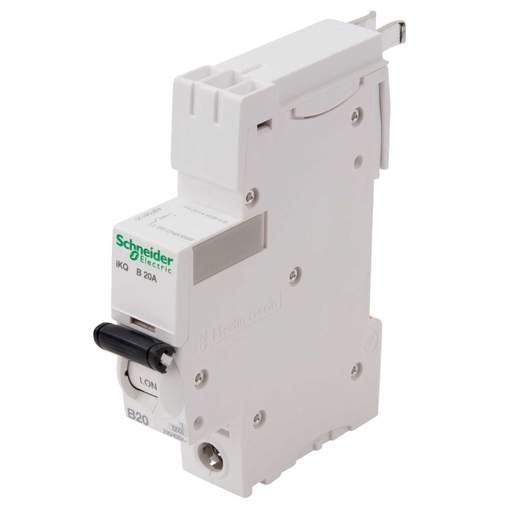 Schneider Square D IKQ 20A Single Pole 10kA B Curve MCB (SE10B120) | CEF