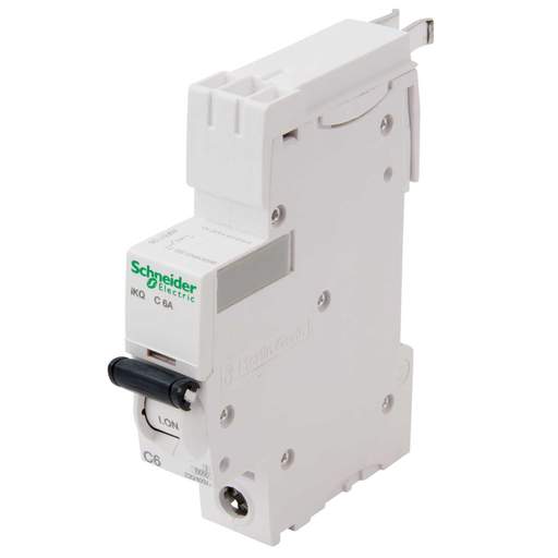 Schneider Square D IKQ 6A Single Pole 10kA C Curve MCB (SE10C106) | CEF