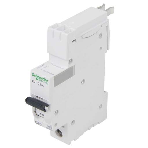 Schneider Square D IKQ 20A Single Pole 10kA C Curve MCB (SE10C120) | CEF