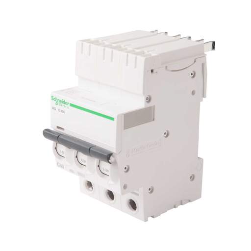 Schneider Square D IKQ 40A Triple Pole 10kA C Curve MCB (SE10C340) | CEF
