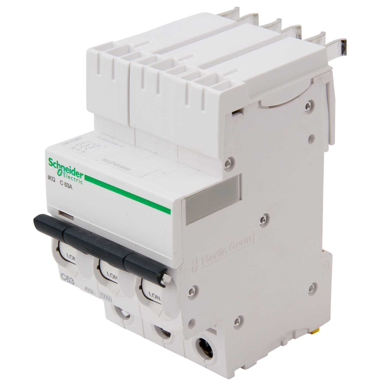 Schneider Square D IKQ 63A Triple Pole 10kA C Curve MCB (SE10C363) | CEF