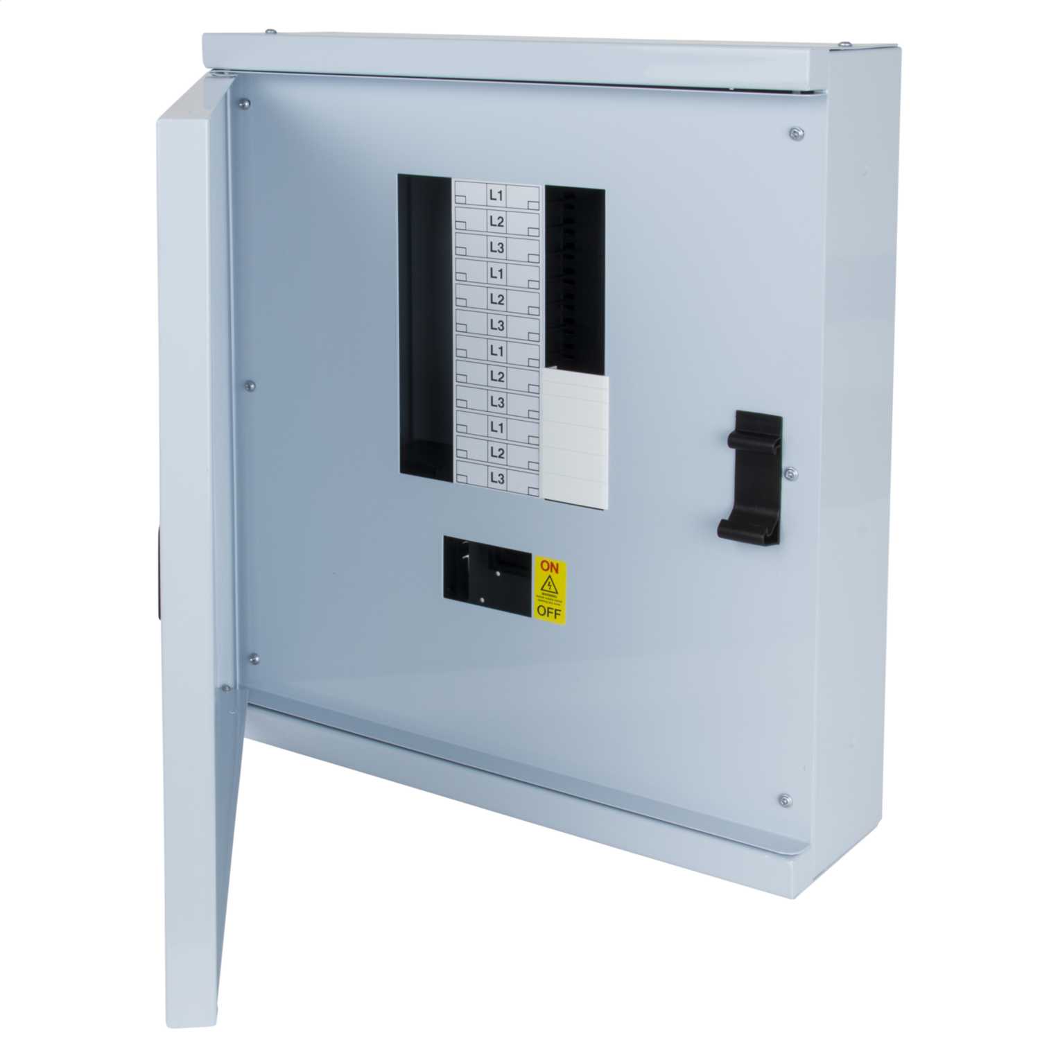Schneider Square D IKQ 8 Way 250A TP+N Metalclad Distribution Board ...