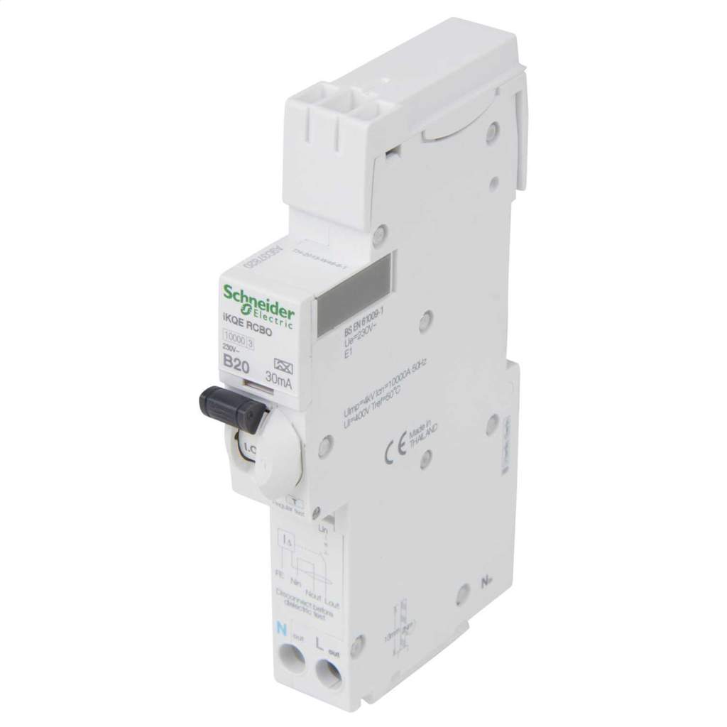 Diferencial Superinmunizado Schneider Schneider Acti9 Schneider Acti9 20A 1P+Ns 1 Module C Curve ...