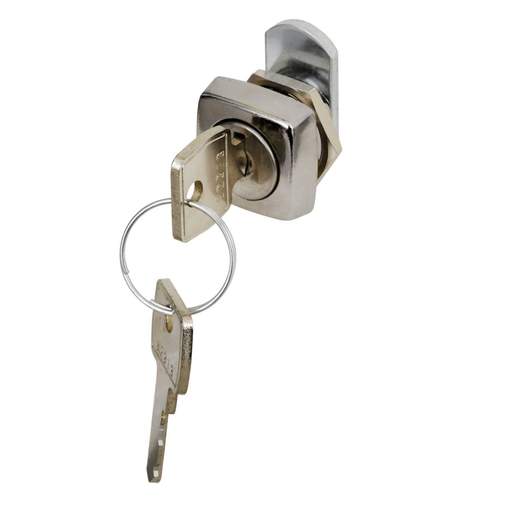 Schneider Square D IKQ Barrel Lock with 2 Keys New Square Door Catch ...