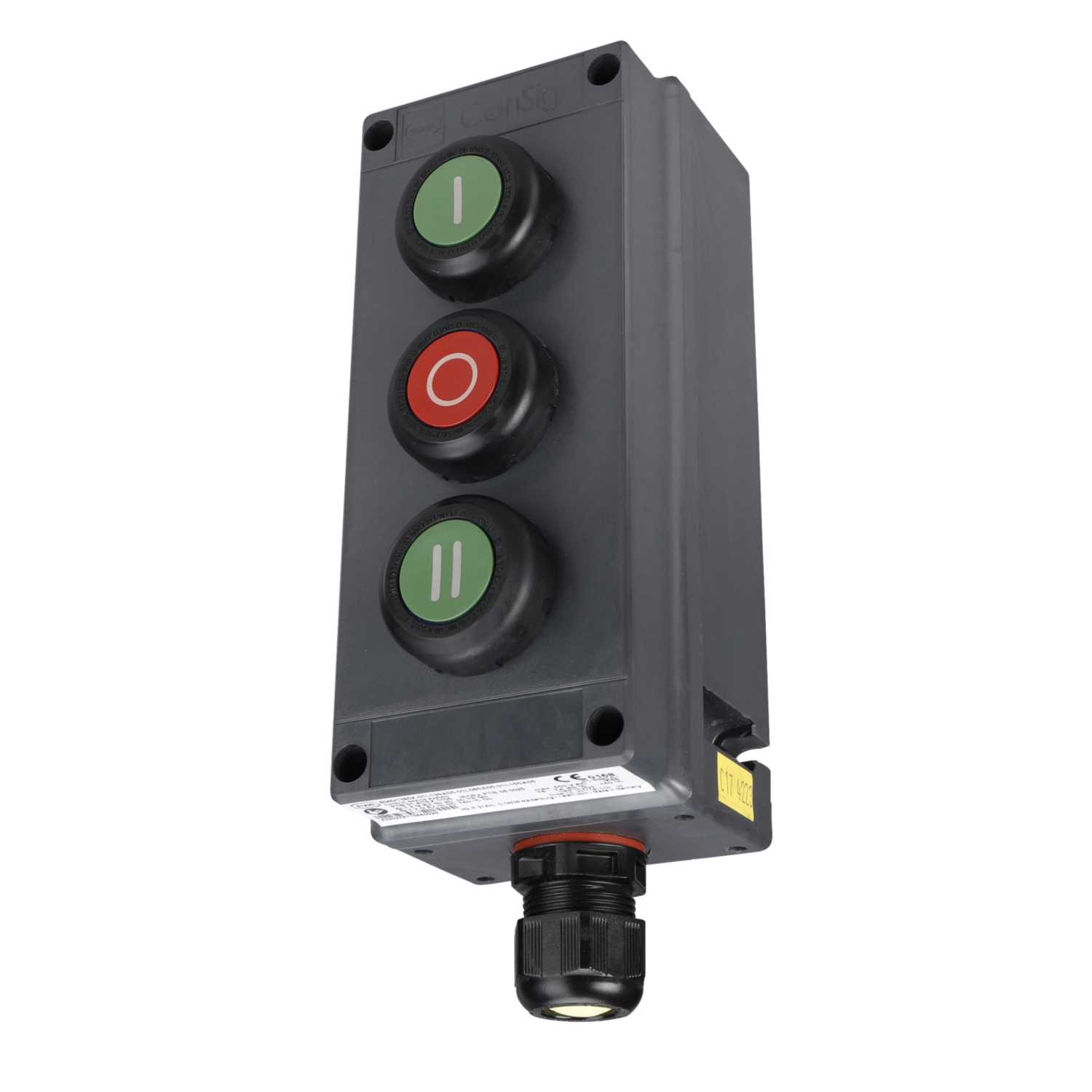 R Stahl 3 Way Ex Pushbutton Control Station (130861) | CEF