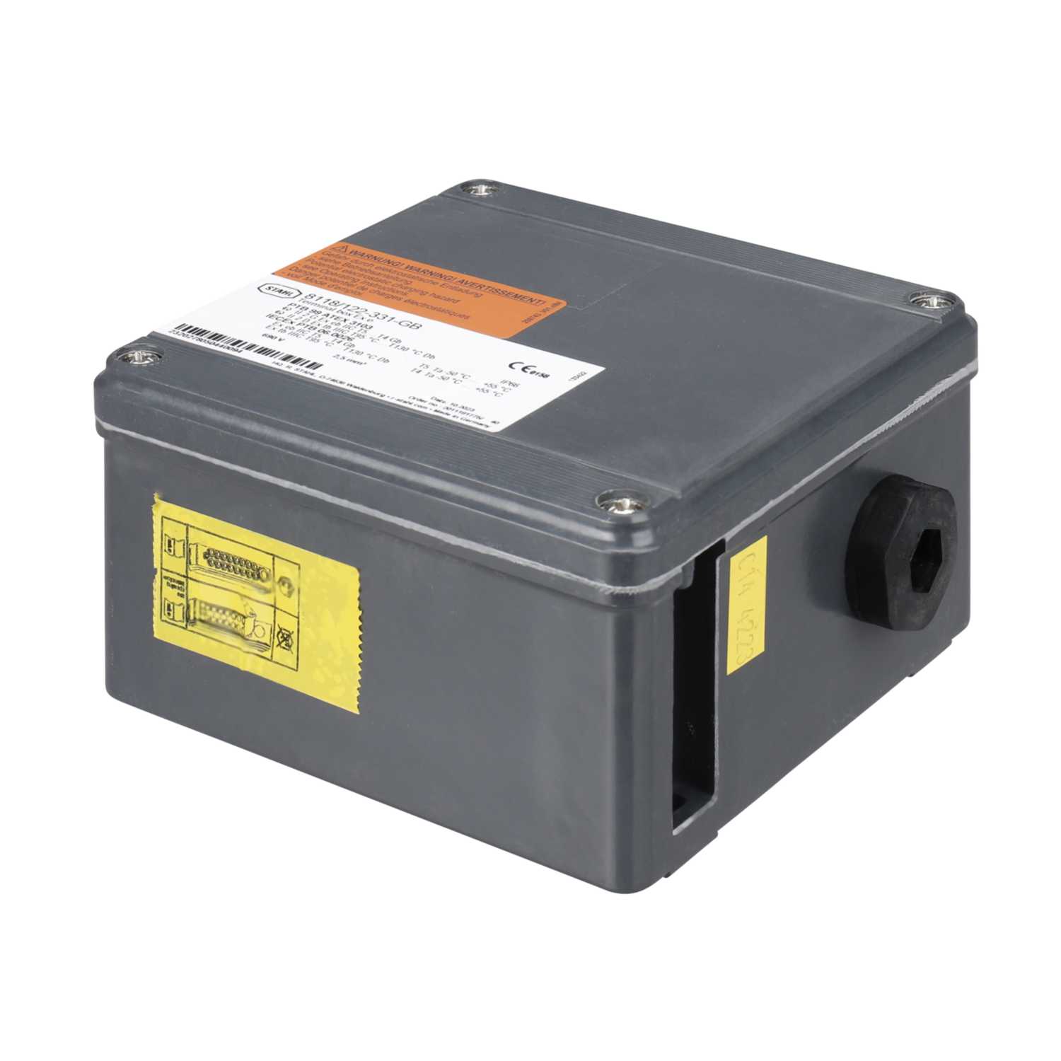 R Stahl Zone 1 Ex Junction Box with 6 x WDU2.5 Terminals (133117) | CEF