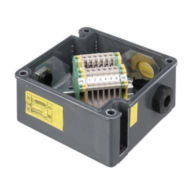 R Stahl Zone 1 Ex Junction Box with 6 x WDU2.5 Terminals (133117) | CEF