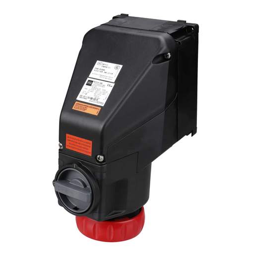 R Stahl 32A 3P+E 415V Ex Interlocked Wall Socket IP66 (276193) | CEF