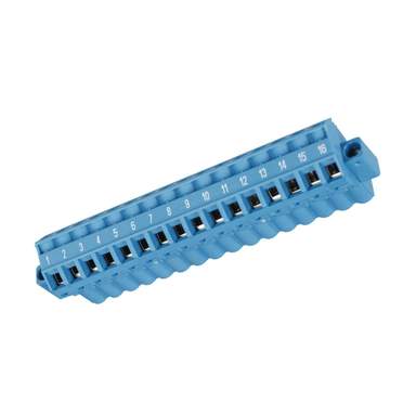R Stahl Combicon Screw Connection Terminal Block Numbered 1-16 Blue ...