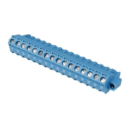 R Stahl Combicon Screw Connection Terminal Block Numbered 17-32 Blue ...