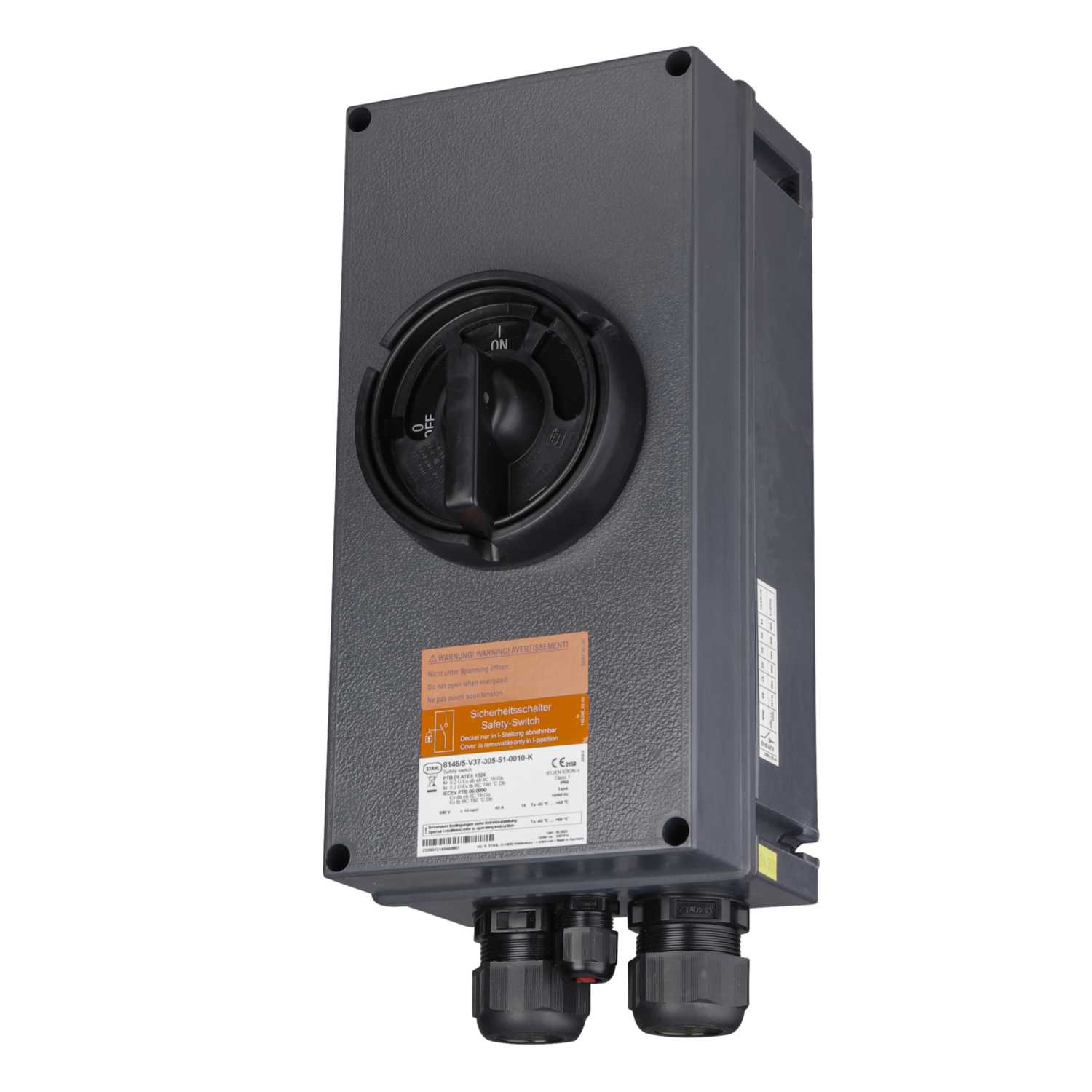 R Stahl 40A 3 Pole + Auxiliary Ex Load Disconnect Switch IP66 (200206 ...