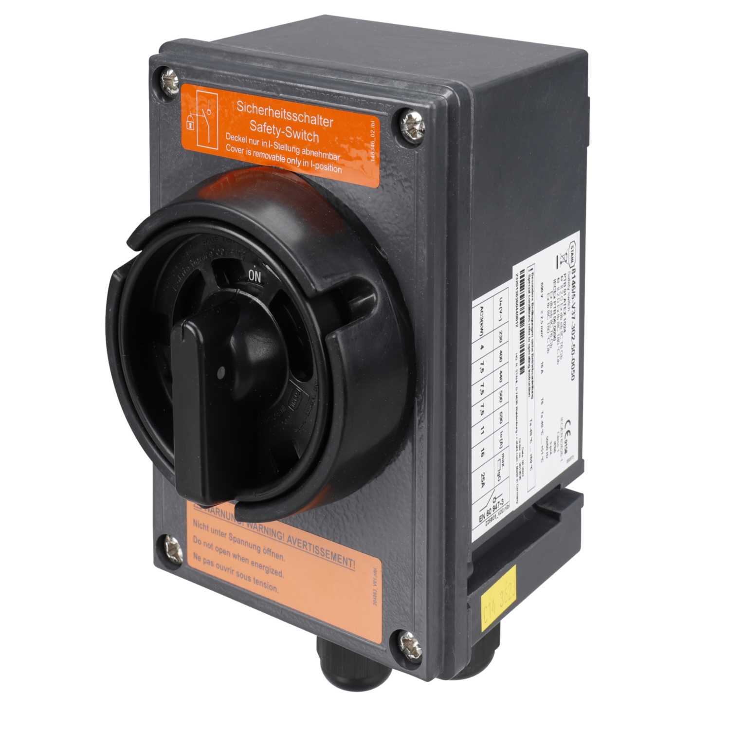 R Stahl 16A 3 Pole + Auxiliary Ex Load Disconnect Switch IP66 (201404 ...