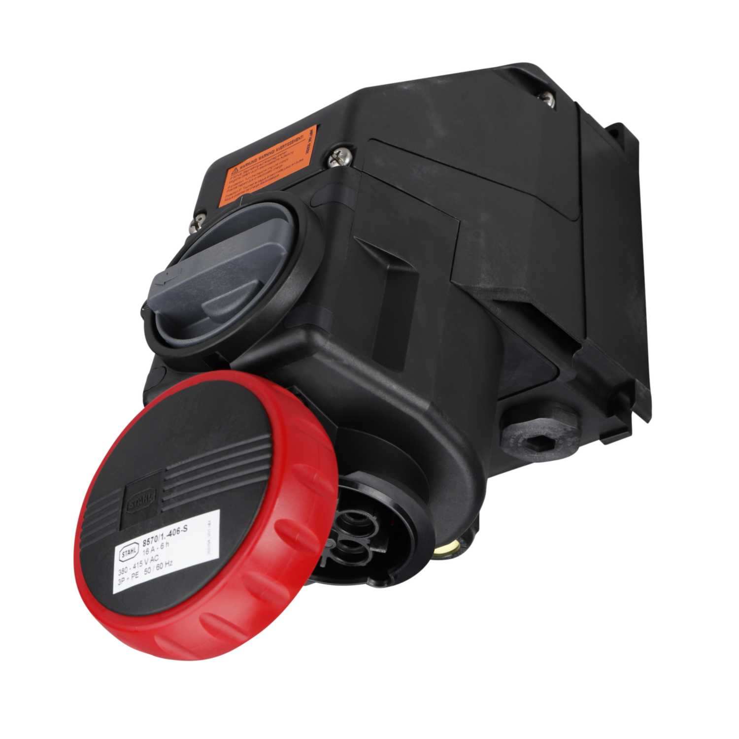 R Stahl 16A 3P+E 415V Ex Interlocked Wall Socket IP66 (273926) | CEF
